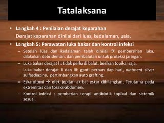 Luka Bakar (Combustio) dan Penanganan Pertama .pptx