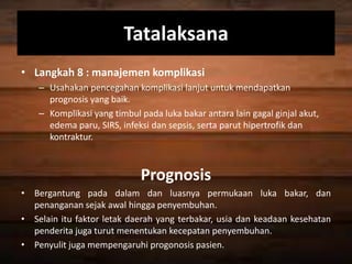 Luka Bakar (Combustio) dan Penanganan Pertama .pptx