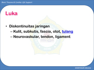 Trauma Luka Dan Fraktur | PDF