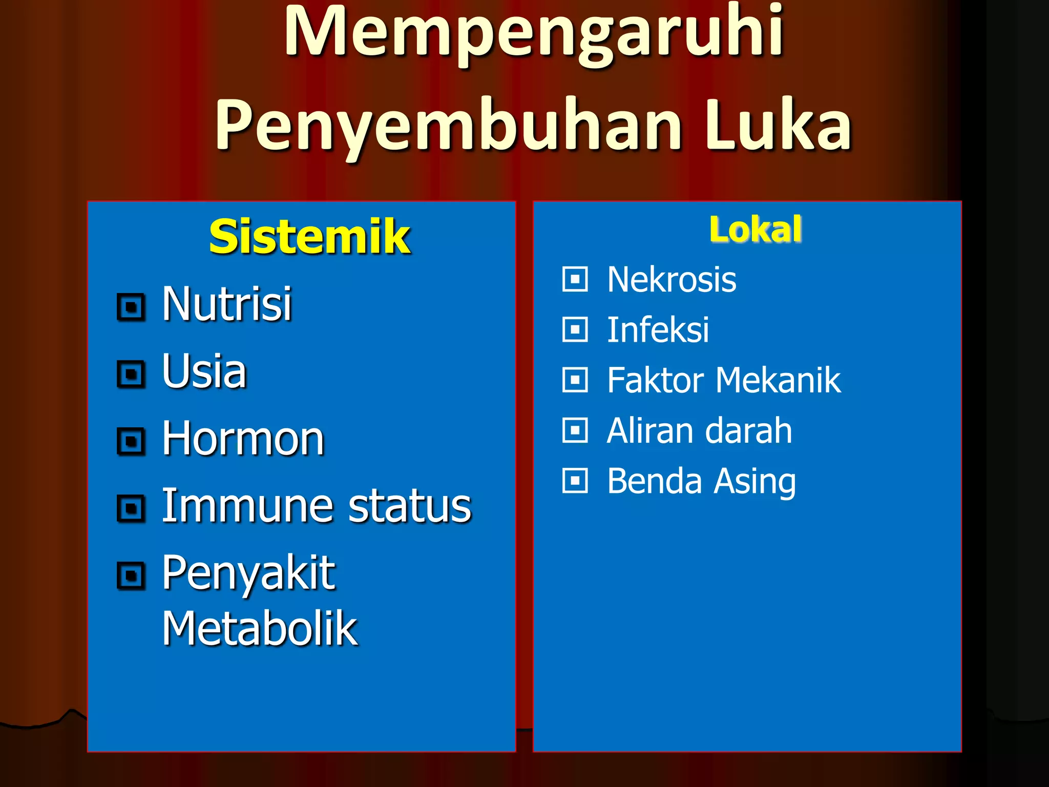 Luka & debridement trauma plus | PPTX