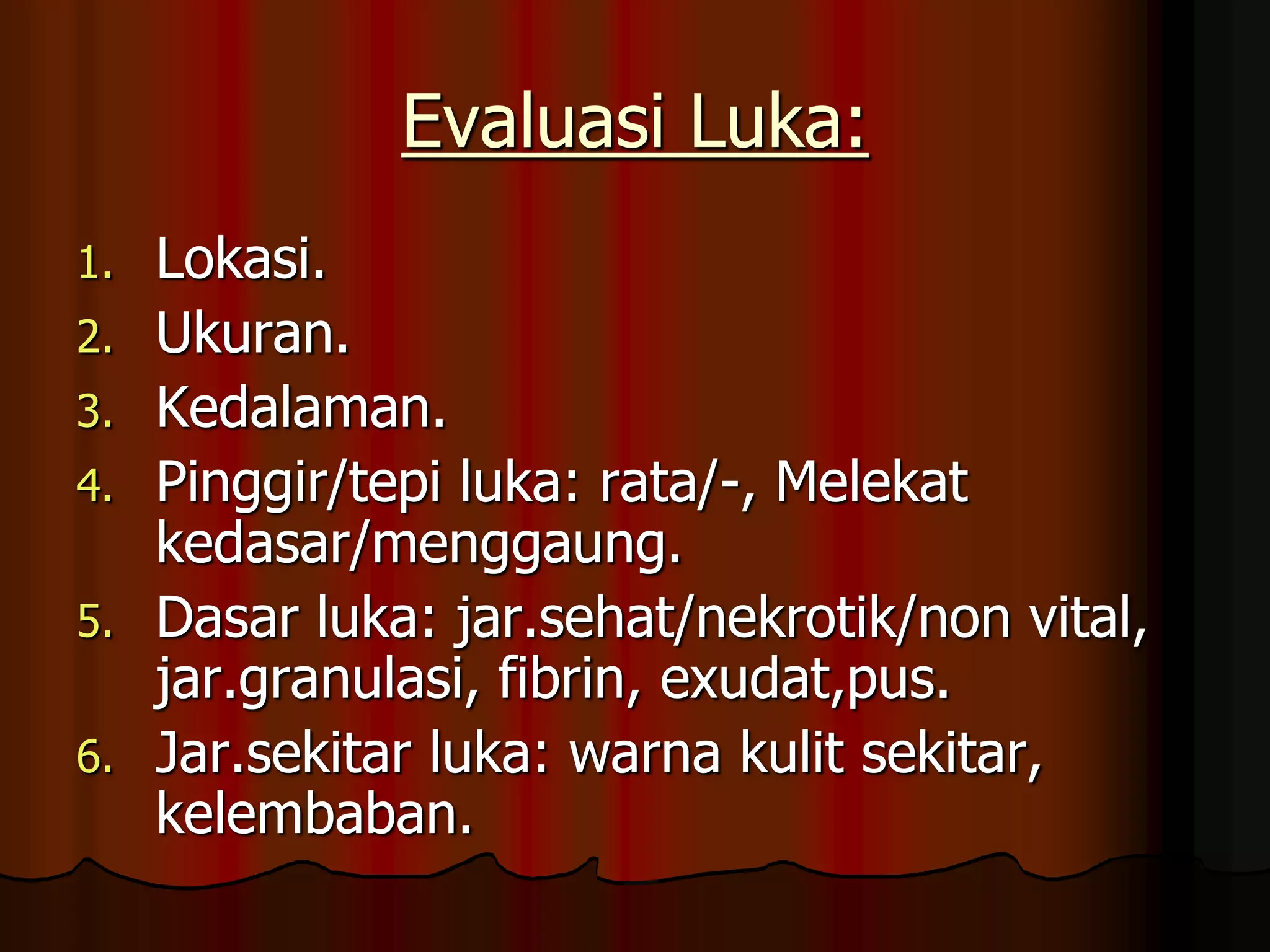 Luka & debridement trauma plus | PPTX