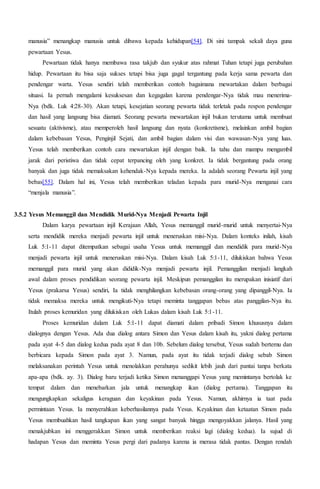 Lukas 5 penjala manusia | DOCX
