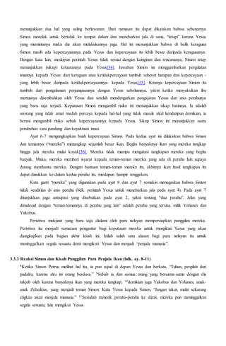 Lukas 5 penjala manusia | DOCX