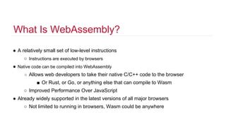 WebAssembly: A New World of Native Exploits on the Browser | PPT