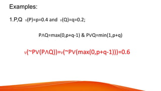 Lukasiewicz logic | PPTX