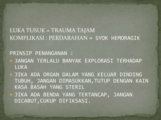 Luka tusuk | PPTX