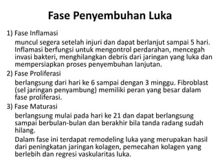 jenis-jenis luka atau vulnus pada tubuh manusia | PDF