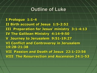 The Book of Luke | PPT