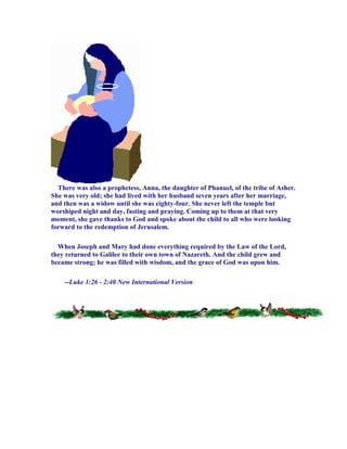 Luke the christmas story | DOCX