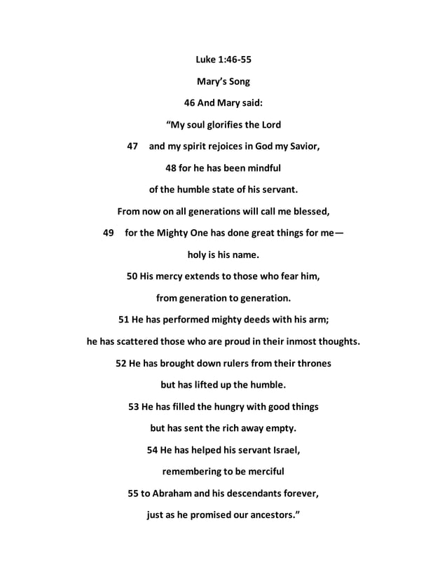 Luke 1 | DOCX