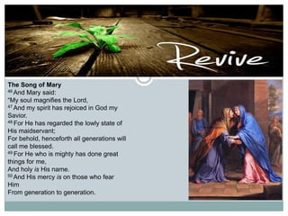 Luke 1 mary's prayer magnificat | PPTX