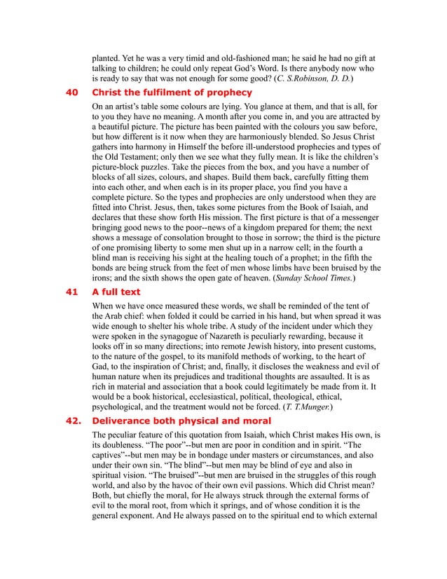 Luke 4 14 30 study of the teaching of jesus 03 01 | PDF