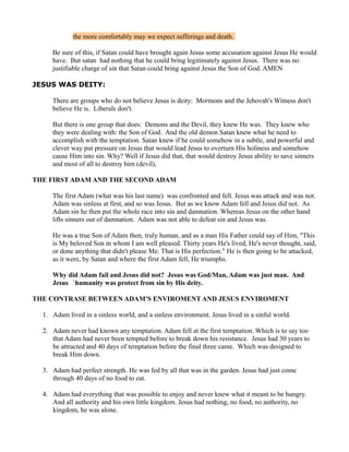 Luke 4 introduction temptation of jesus manuscript | PDF