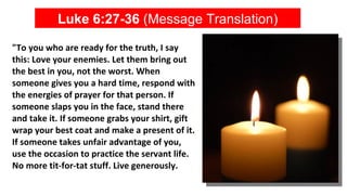 Luke6 27 36love | PPT