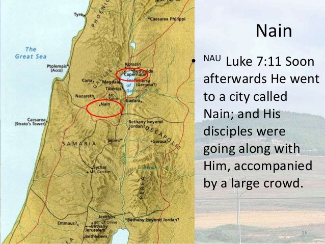 Luke 7, Slave doulos, child pais, centurions, authority, Nain, Jesus