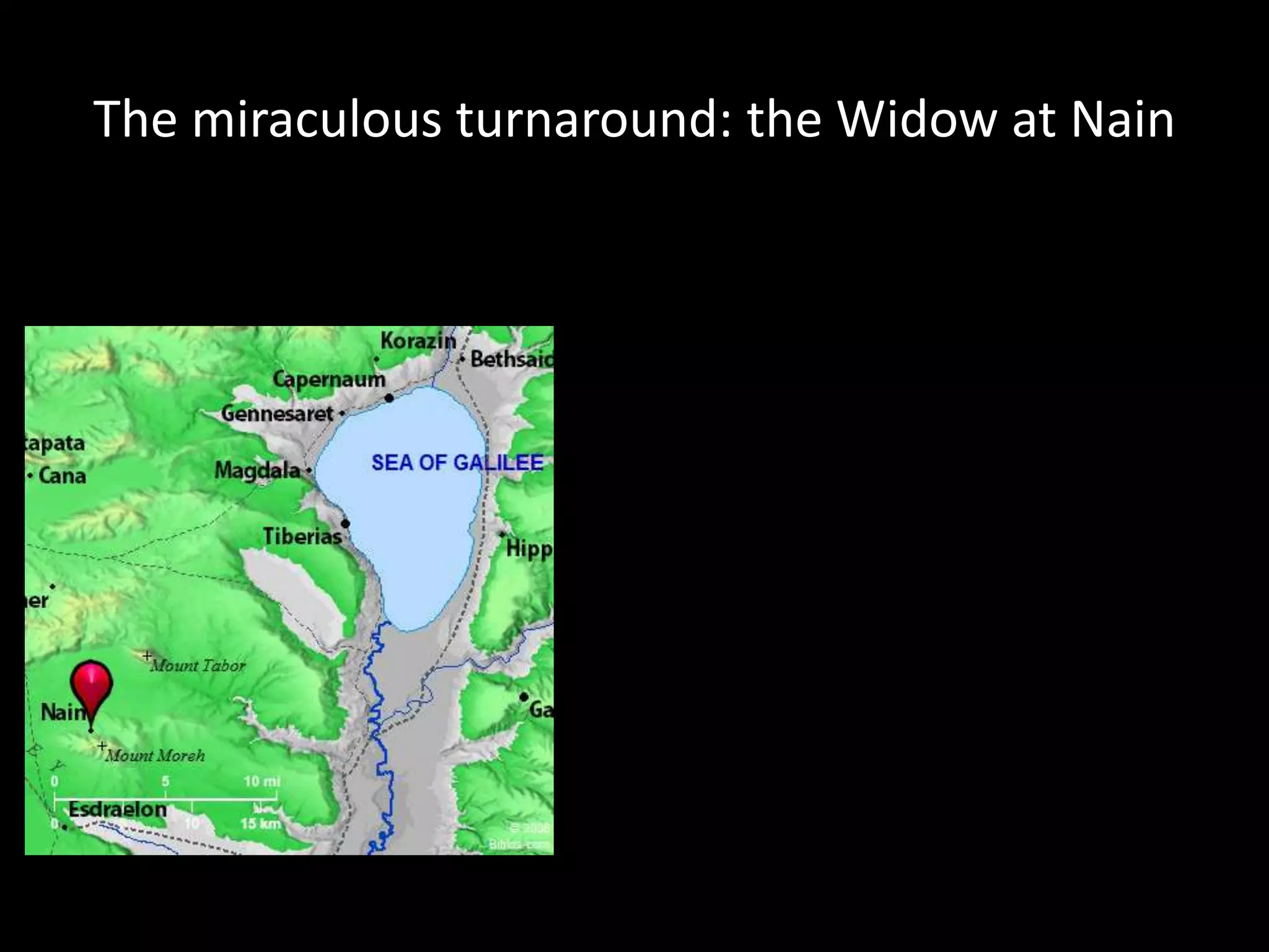 Luke 7 vv 14 15 widow of nain | PPTX