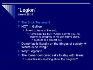 Luke and Miracles | PPT