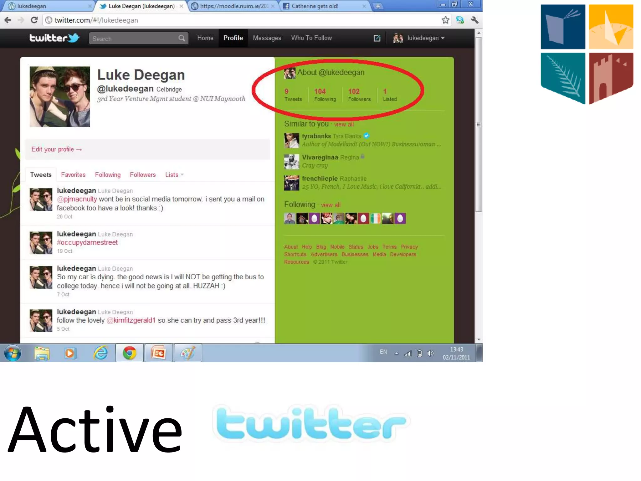 Luke deegan. personal branding. social media. | PPT