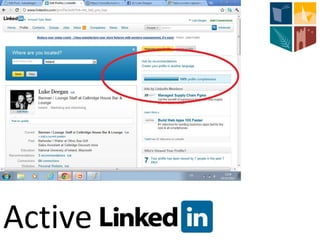 Luke deegan. personal branding. social media. | PPT