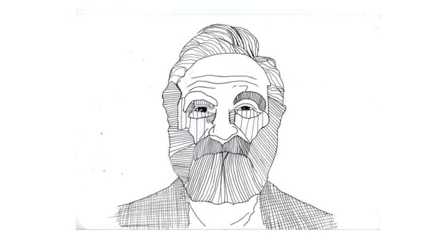 Luke dixon style line portraits | PPTX