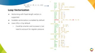 Vector Codegen in the RISC-V Backend | PPT