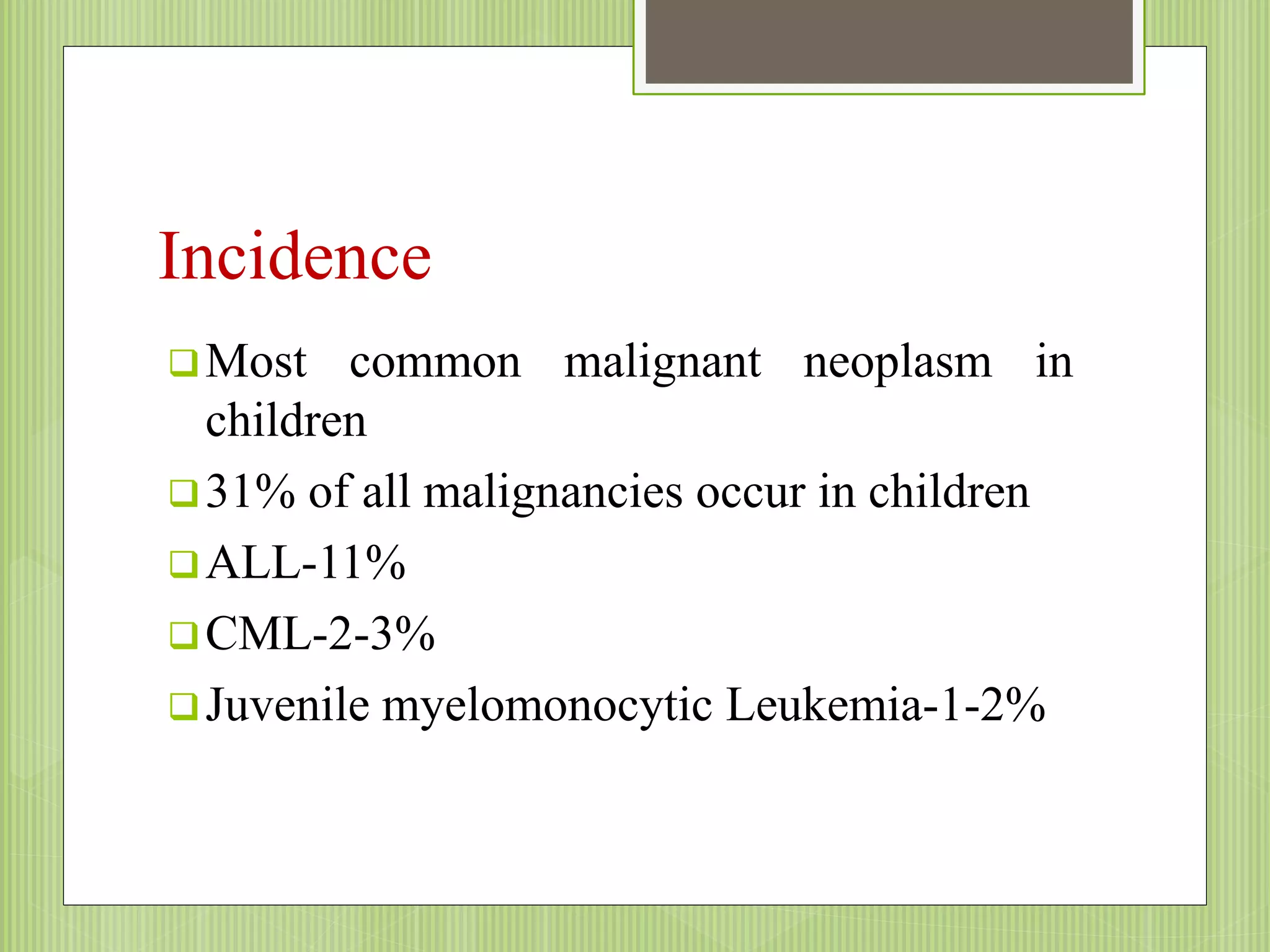 Lukemia in children | PPTX