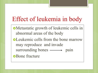 Lukemia in children | PPTX