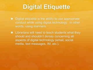 Digital Citizenship | PPTX