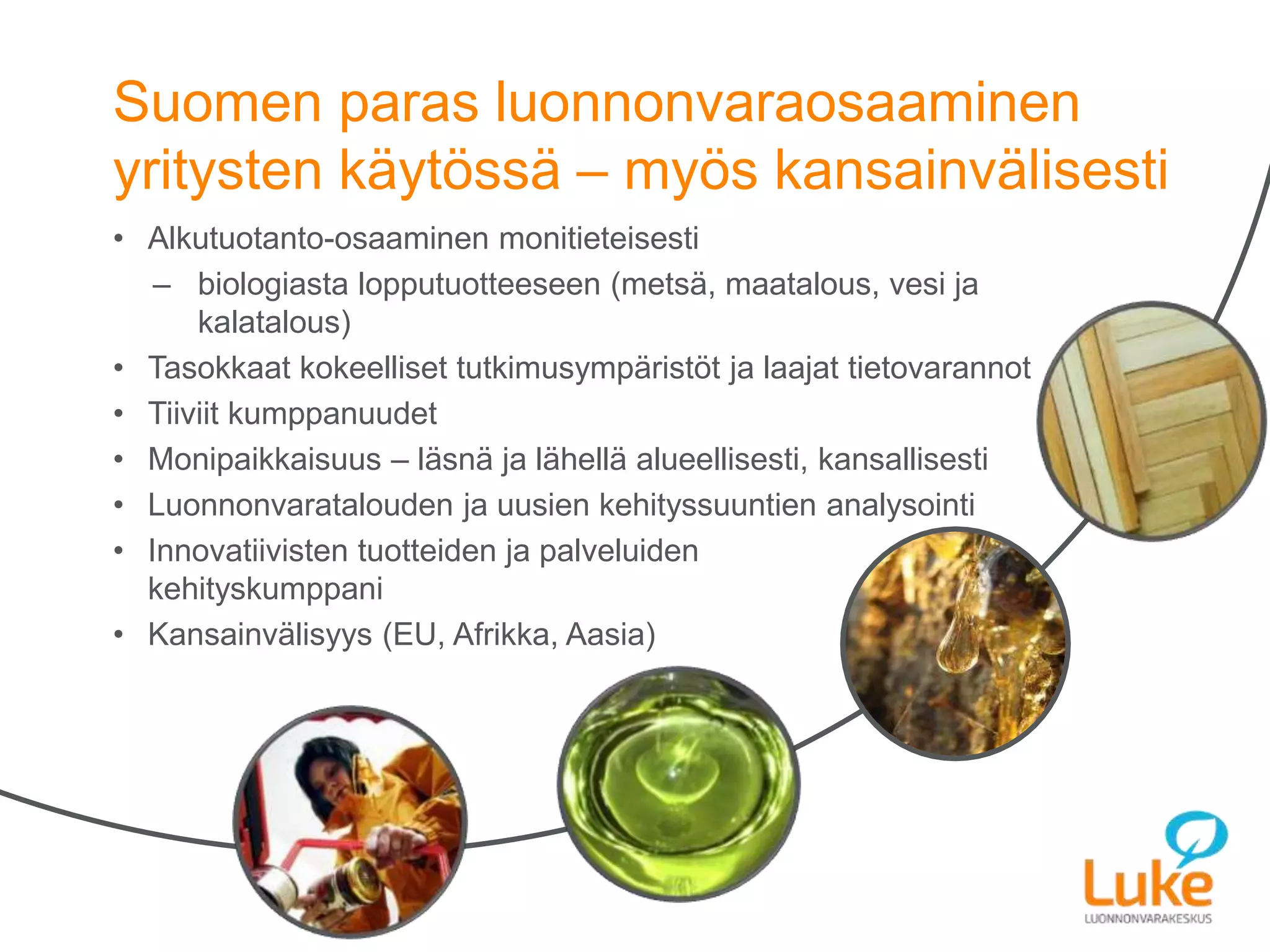 Luken palvelut ja asiakastyön joukkue | PPTX