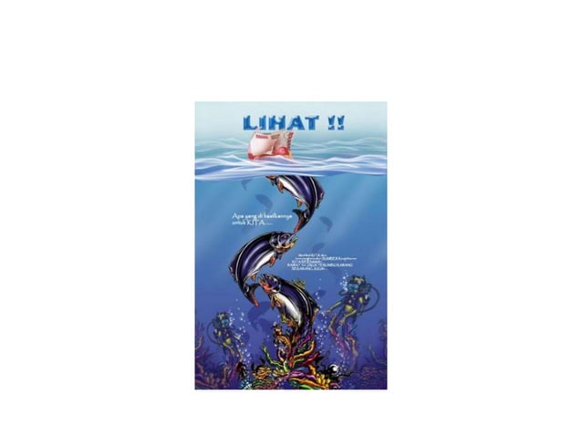 Lukisan dan poster selamatkan terumbu karang | PPT