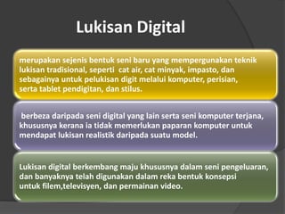 Lukisan digital ppt | PPTX