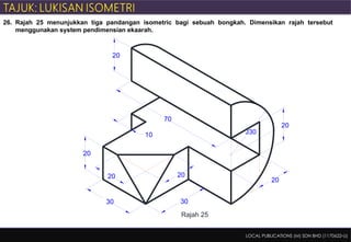 Lukisan Isometri Lukisan Isometri Lukisan Isometri | PPT