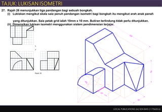 Lukisan Isometri Lukisan Isometri Lukisan Isometri | PPT