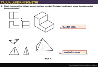 Lukisan Isometri Grafik Komunikasi Teknikal | PPT