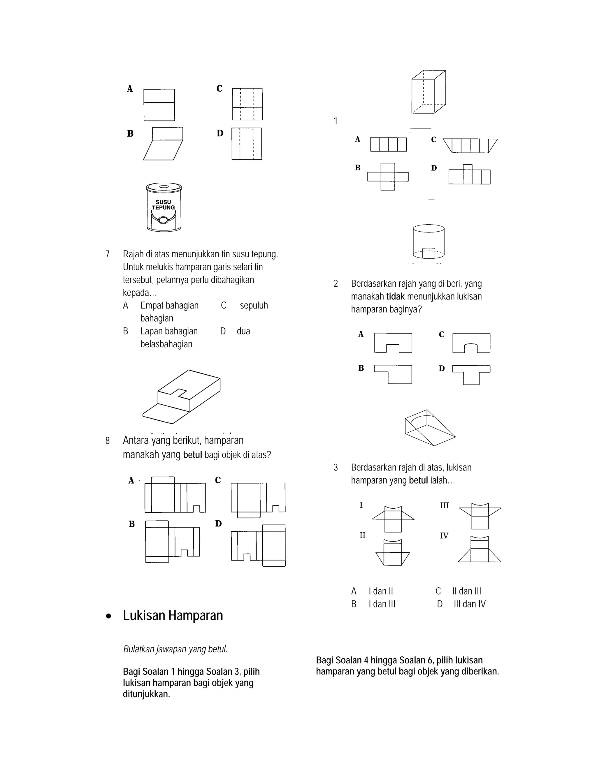 LUKISAN ISOMETRIK | PDF