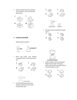 LUKISAN ISOMETRIK | PDF