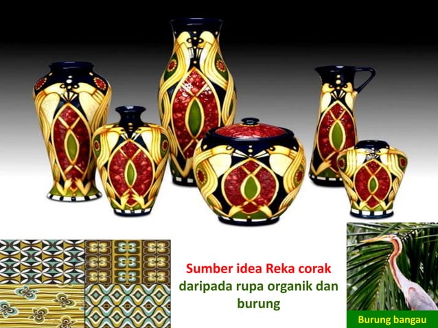 Lukisan Reka Bentuk Tembikar | PPTX