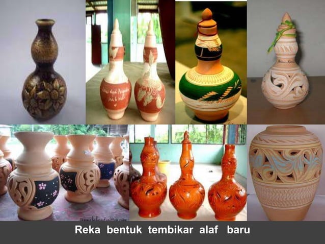 Lukisan Reka Bentuk Tembikar | PPTX