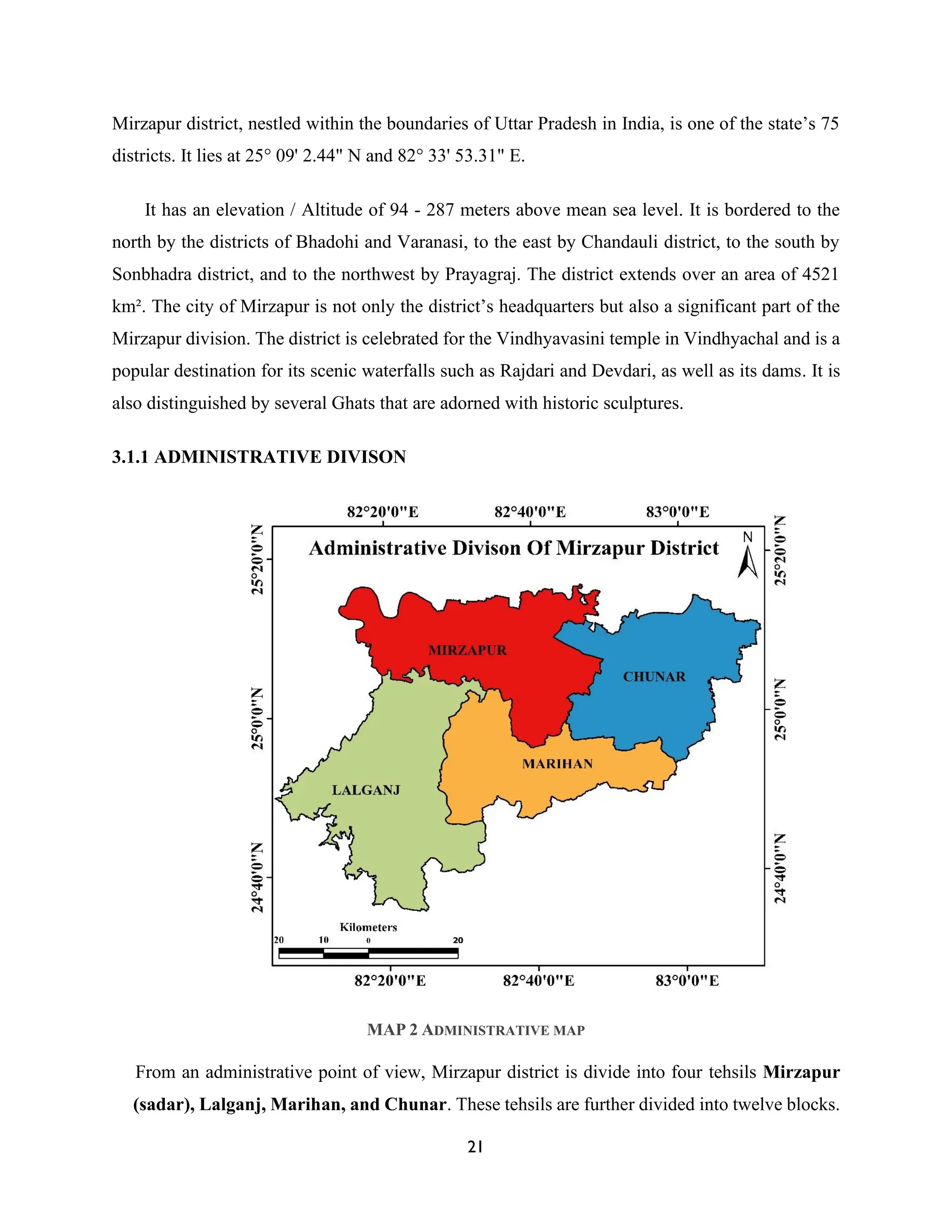 LAND USE LAND COVER AND NDVI OF MIRZAPUR DISTRICT, UP | PDF