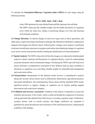 LAND USE LAND COVER AND NDVI OF MIRZAPUR DISTRICT, UP | PDF