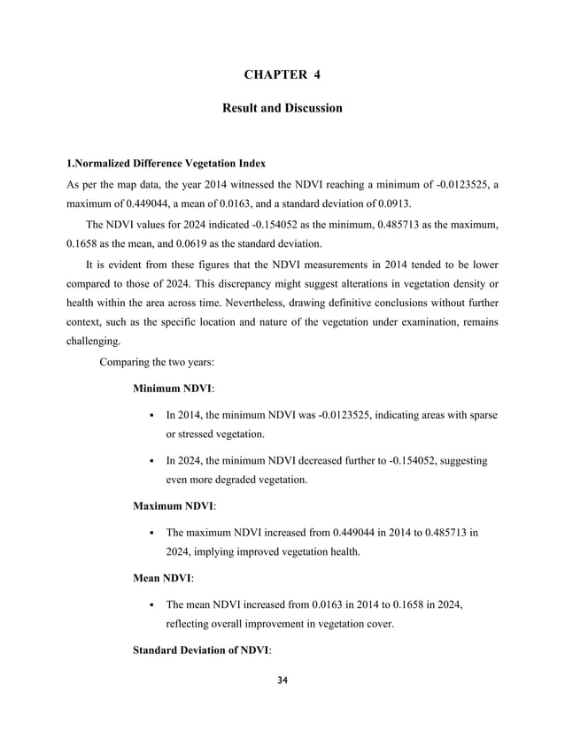 LAND USE LAND COVER AND NDVI OF MIRZAPUR DISTRICT, UP | PDF