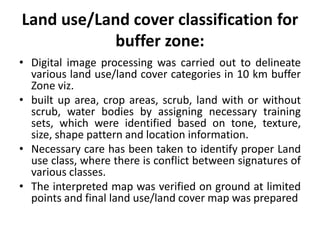 LAND USE LAND COVER FEATURES IN AND AROUND SURYAPET TOWN FOR URBAN ...