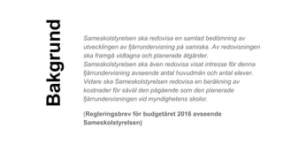 Våra erfarenheter om fjärrundervisningen | PPT