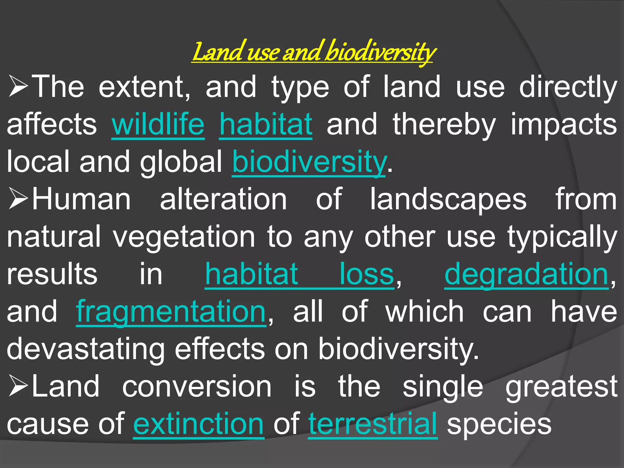 land use, land use change and forestry | PPTX