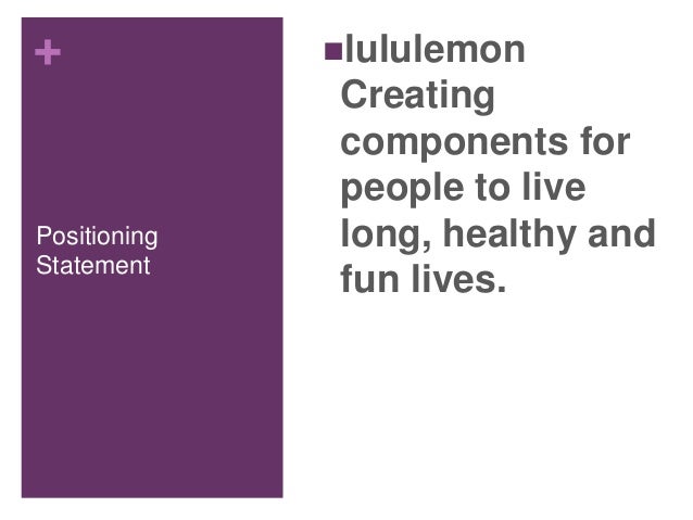 Lululemon Brand Management Assignment