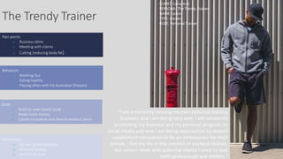 Lululemon Persona Development | PPTX