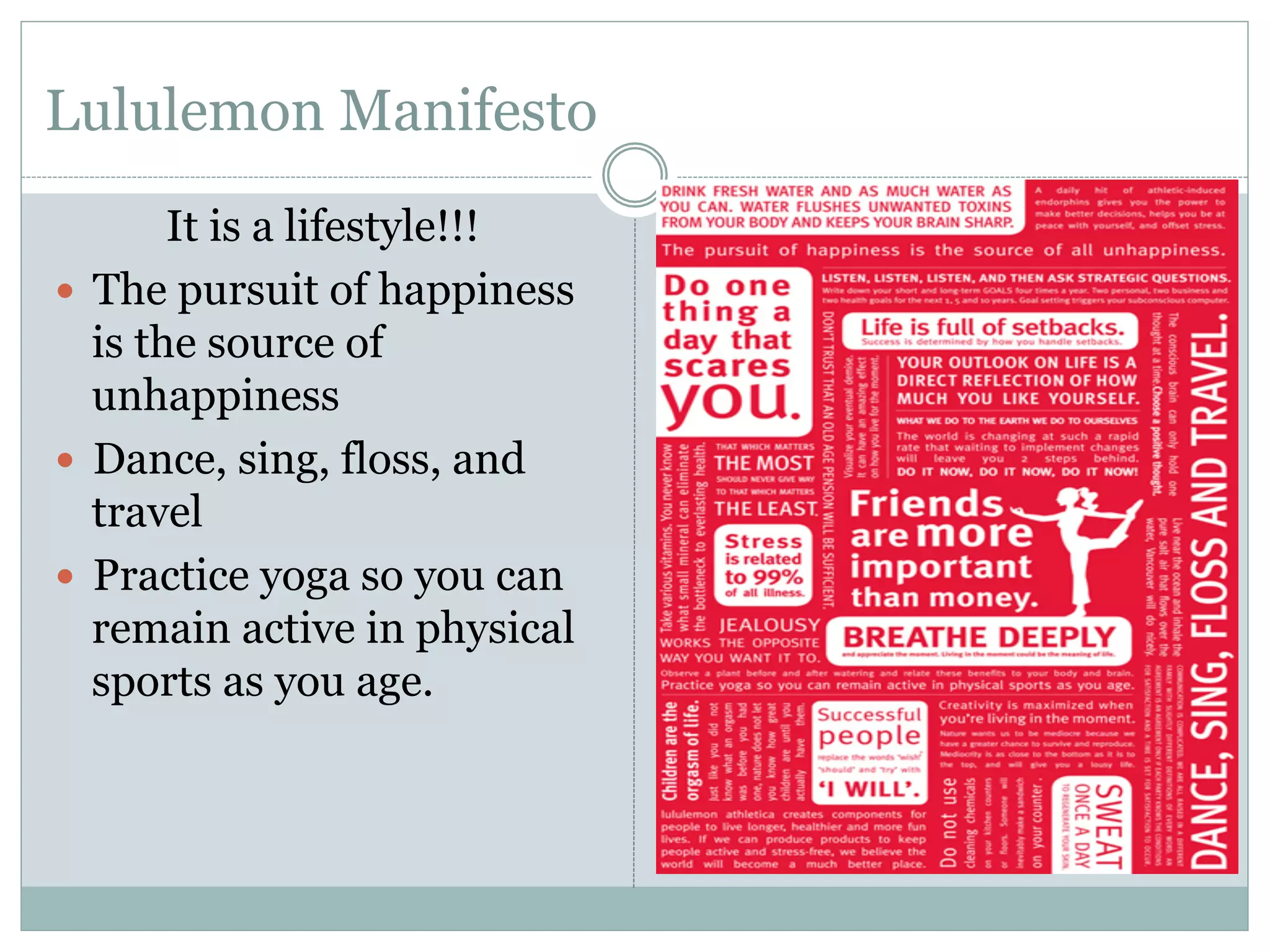 Lululemon Athletica Case 1 | PDF