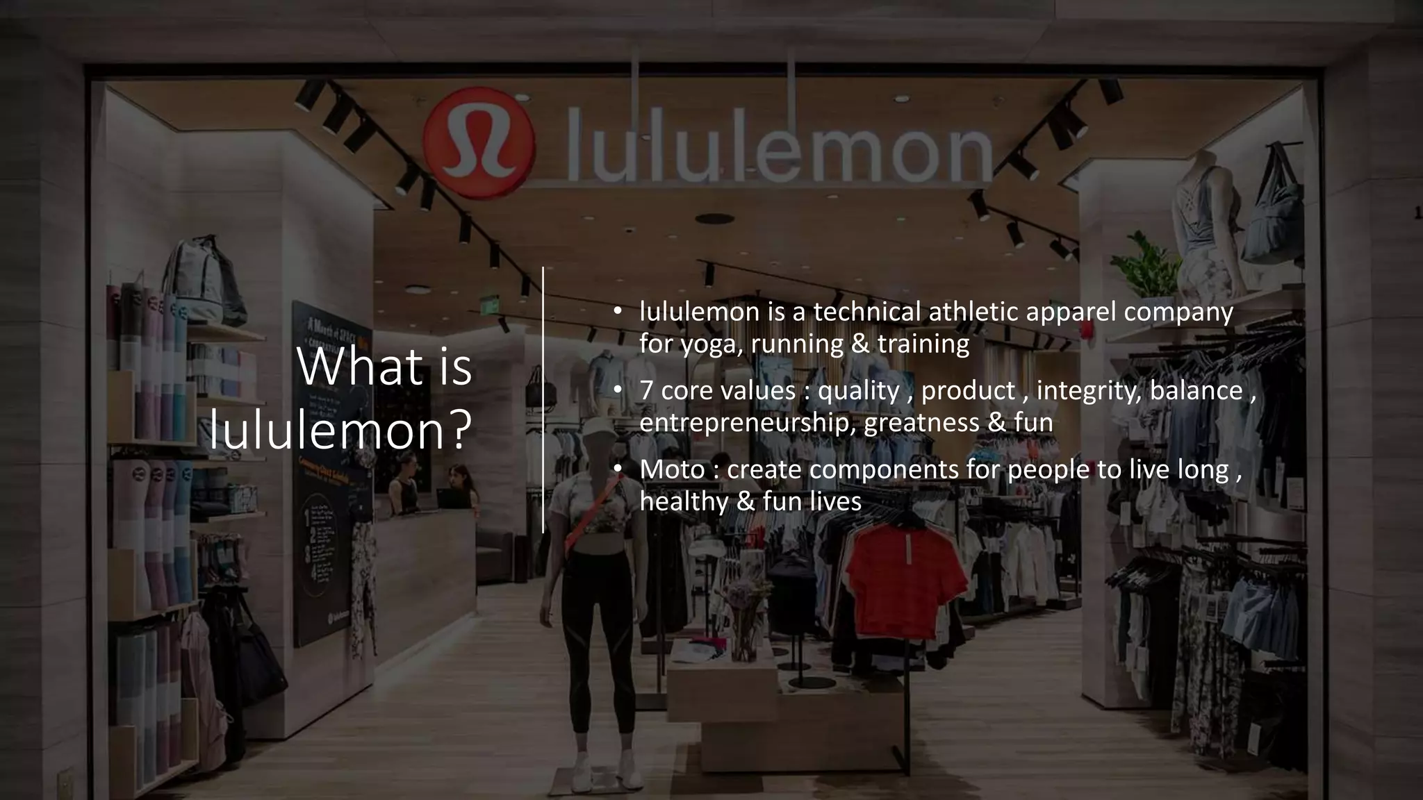 Lululemon athletica case study | PPTX