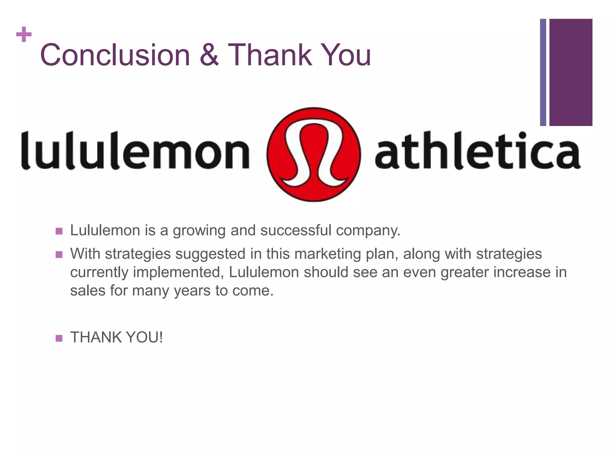 Lululemon Digital Marketing Strategy | PPTX