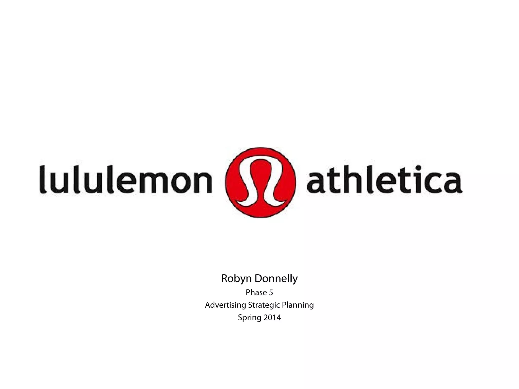 Lululemon Proposal | PPT